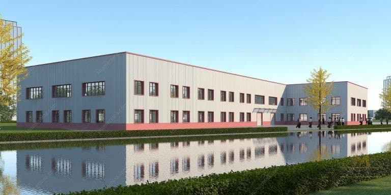 80x230 Steel Structure Gym Building | Prefab Commercial Building | K-HOME