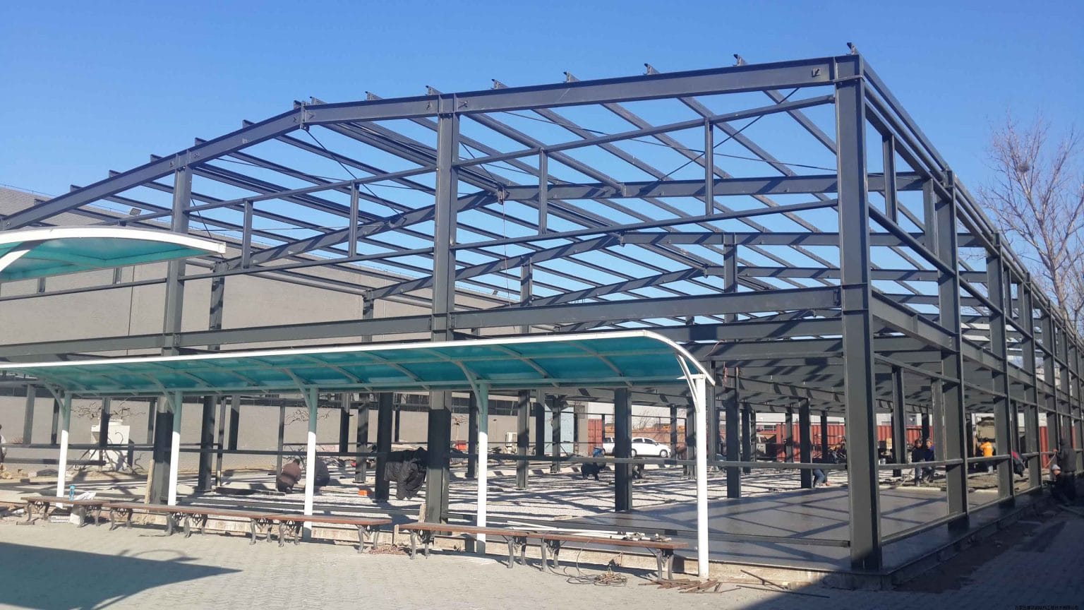 Welded Splice Joint in Steel Structure - K-HOME