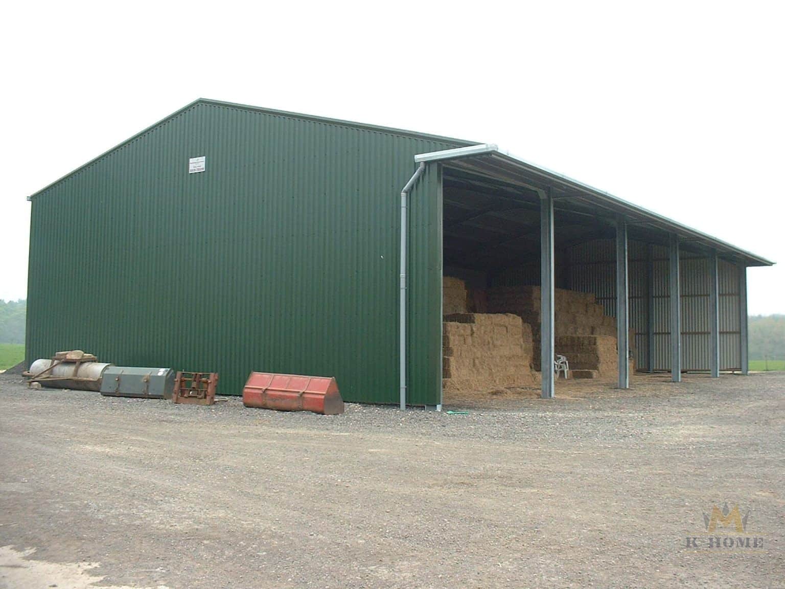 Prefabricated Steel Barn Buildings Manufacture | K-HOME