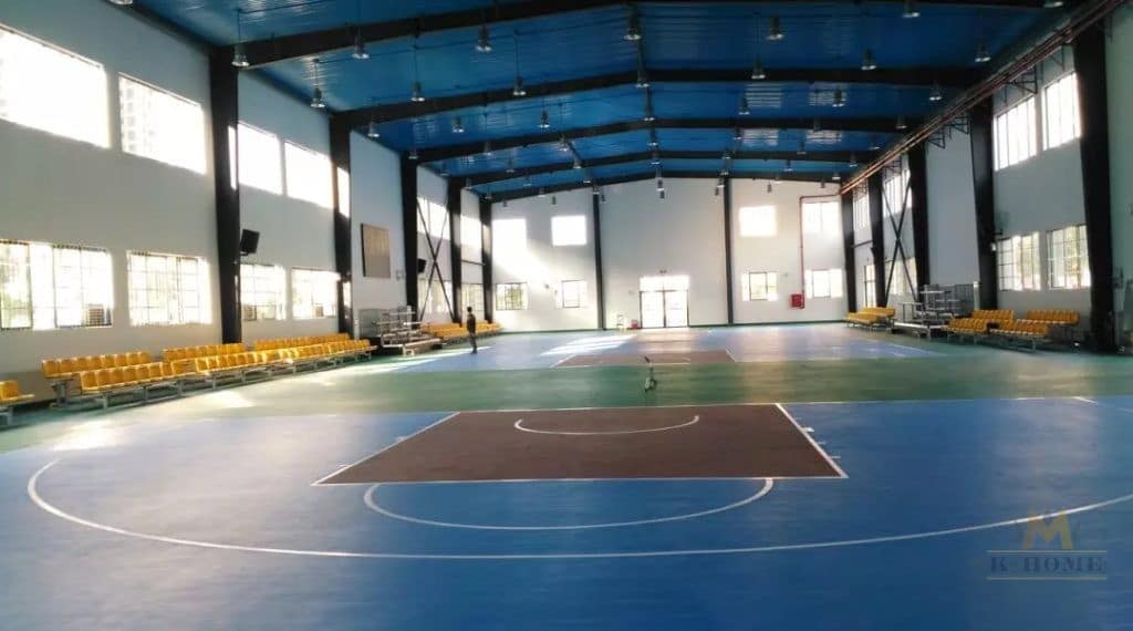 Prefab Steel Indoor Basketball Court Manufacture | K-HOME