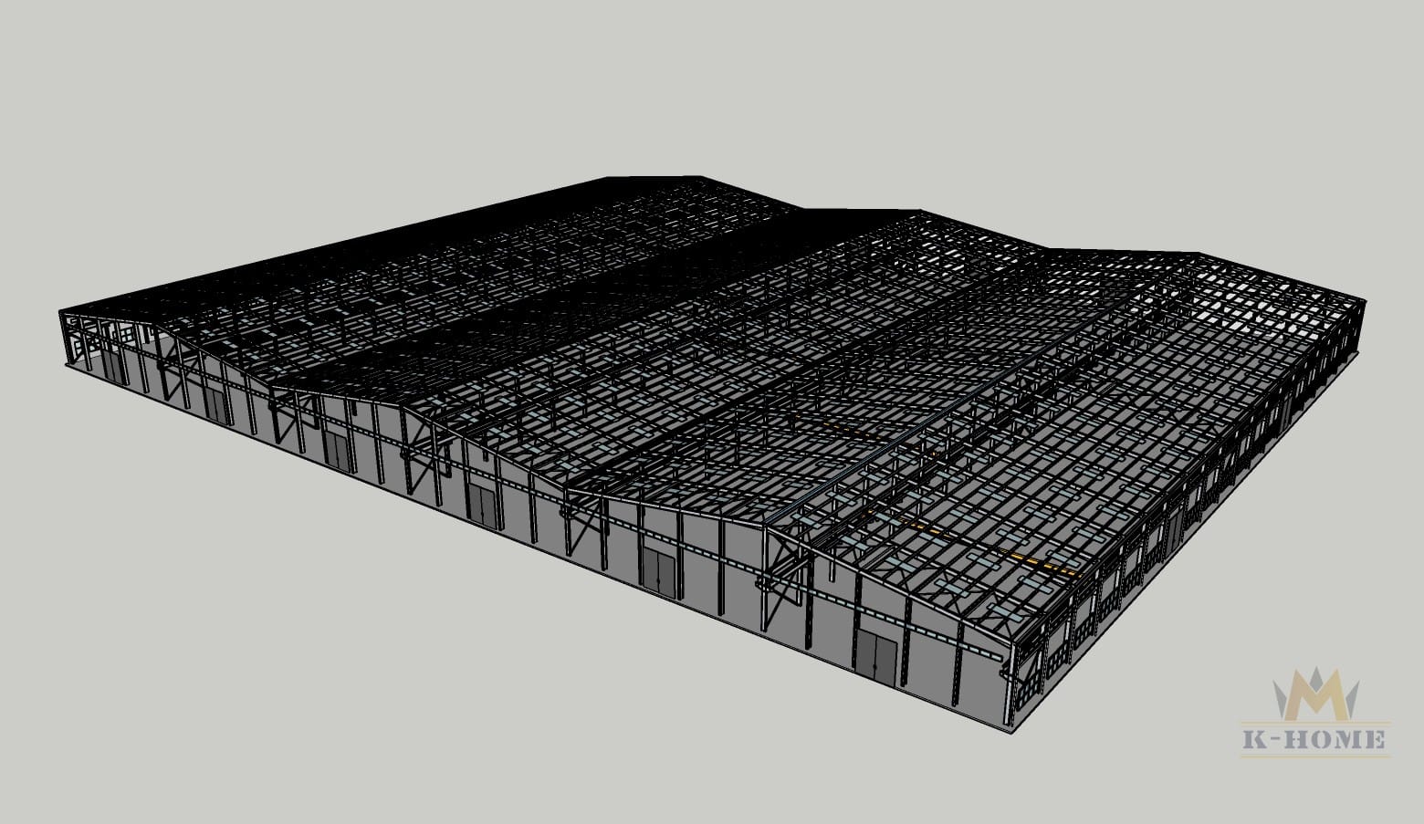 Steel Frame Structure | Steel Frame Structure Building | K-HOME